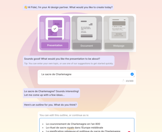 Gamma. Créer des slides avec l’intelligence artificielle – Les Outils IA